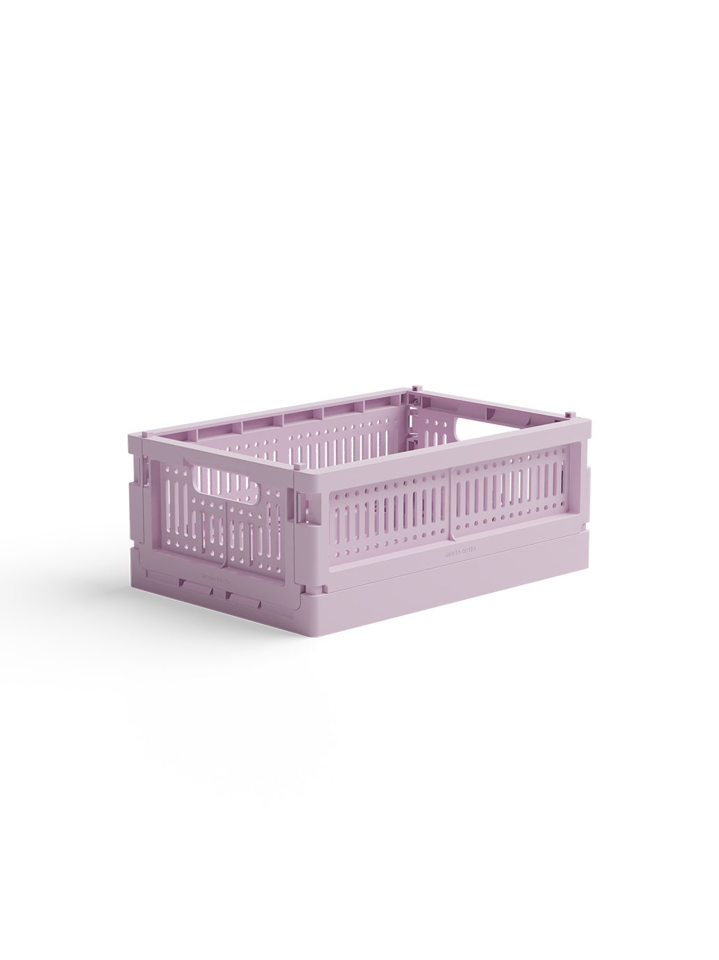 Modular box made from recycled materials - Made Crate - BEBE Concept LILAC